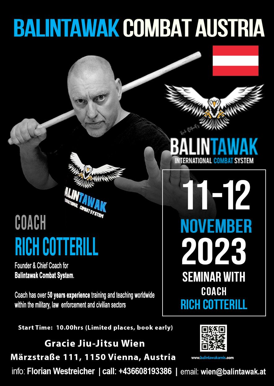 Seminar 2023 - Richard Cotterill | International Balintawak Combat ...
